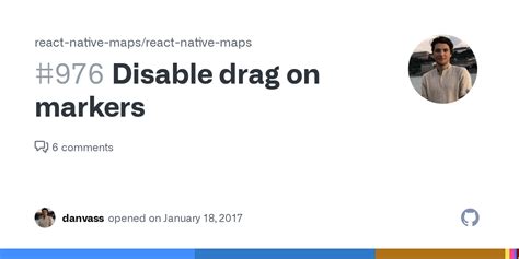 Disable Drag On Markers Issue React Native Maps React Native Maps GitHub