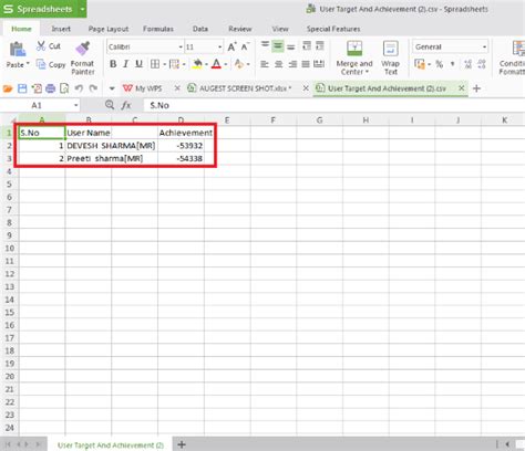 How To Export Yearly User Wise Target And Achievement Report In Csv