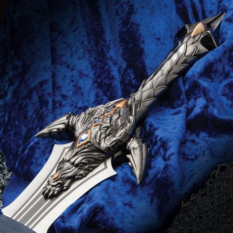 Dragon Slayer Sword - Stainless Steel Blade, Laser-Etched Design ...