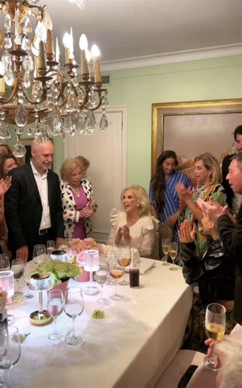 El lujoso festejo de Mirtha Legrand por sus 96 años MDZ Online