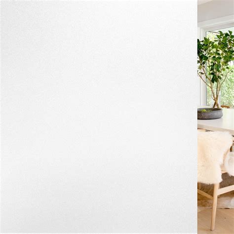 Rabbitgoo Window Privacy Film Removable Frosted Glass Window Film For
