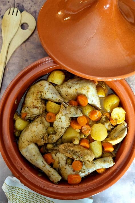 Tajine De Poulet Aux Olives Recette Facile