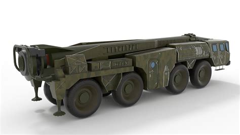 Scud Launcher 3d Model Cgtrader