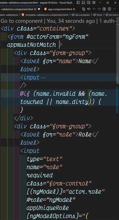 🚀 Angular 18 Template Driven Forms Optimize Async Validators With These Tips 🔍 Youtube