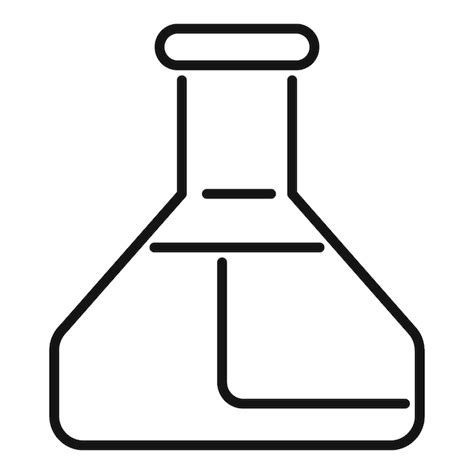 Premium Vector Chemical Laboratory Flask Icon Representing Scientific