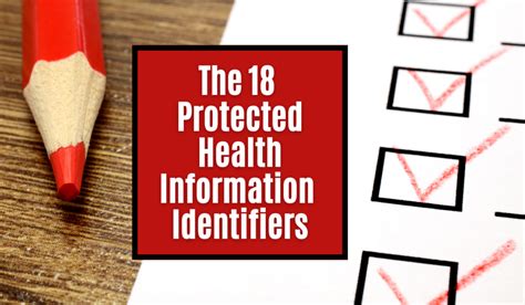 The 18 Phi Protected Health Information Identifiers Hipaa Secure Now