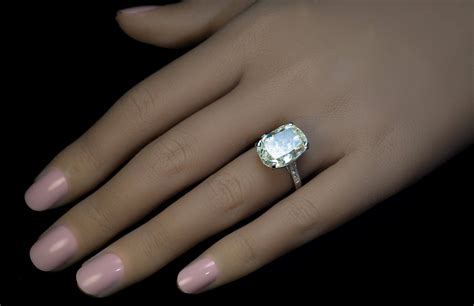 Vintage 10 Ct Diamond Platinum Engagement Ring Ref 902788 Antique