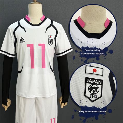 Holoun Blue Lock Anime Shuto Sendou Cosplay Costume U20 No11 White Fo