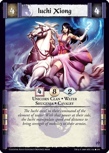 Iuchi Xiongcard L5r Legend Of The Five Rings Wiki Fandom