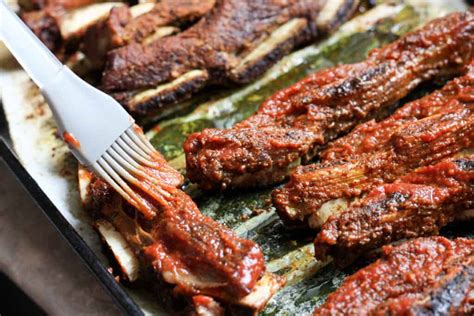 Oven Baked Bbq Beef Short Ribs Easy Recipe The Home Intent