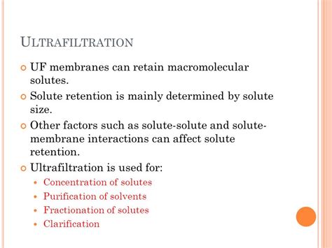 Membrane Based Bioseparation Ppt Download
