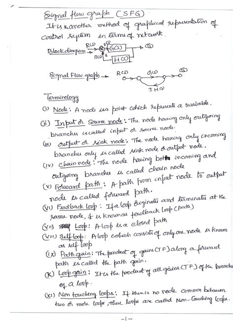SOLUTION Signal Flow Graph Studypool