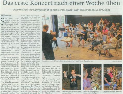 Auszug Aus Dem Ostfriesischen Kurier Dezember 2022 Stadtorchester