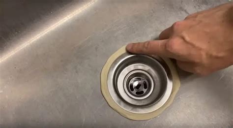How To Replace A Kitchen Sink Strainer Hard To Remove Old Parts