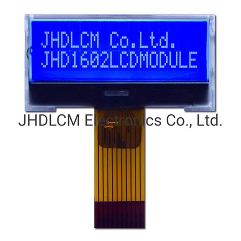 X St I FSTN Stn Negative Transmissive Character Module LCD With Serial And Iic Interface