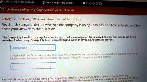 solved accounting cycle tutorial step 5 adjusting entries