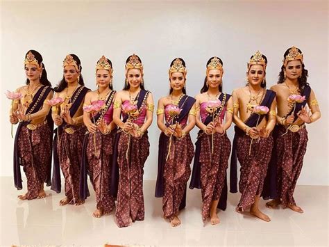 Srivijaya Era श्रीविजय Thailand ชุด ศิลปะการแสดง ไทย