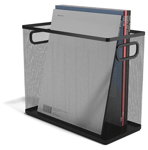 Wire Mesh File Organizer Matte Black 2 Pack Tr57550 Ccvs