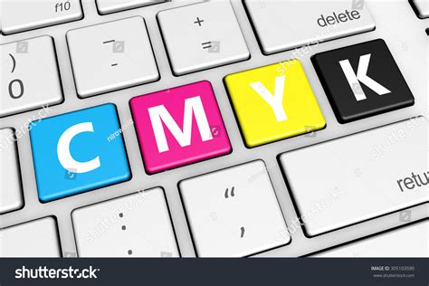 Cmyk Digital Offset Printing Graphic Design Stock Illustration Shutterstock