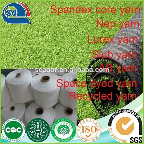 Synthetic Artificial Grass Yarn Art China Artificial Grass Yarn And