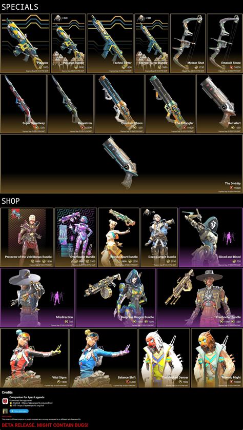 apex item shop dt sep 17 2022 gmt r apexuncovered