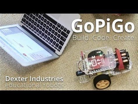 The Gopigo Is A Raspberry Pi Robot Car Kit That Is Easy To Build And