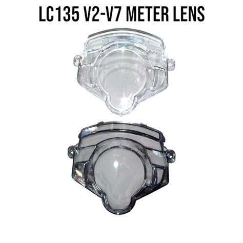 Lc135 Lc V1 V2 V3 V4 V5 V6 V7 V8 Meter Lens Meter Cover Casing Meter Cermin Meter Lens Kaver