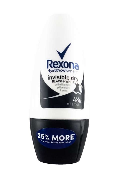Rexona Invisible Black&white Roll-on 50 Ml . Fiyatı, Yorumları - Trendyol