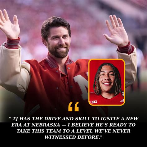 Eric Crouch Backs Tj Lateef As Nebraskas Next Star A New Era Dawns