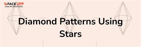 Diamond Pattern In Python Print Using Stars