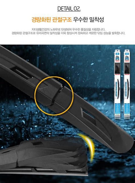크린몬스터 발수코팅 실리콘 와이퍼 스타리아