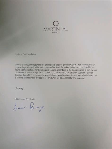 Atwin Gama On Linkedin Recommendation Letter