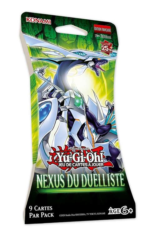 Carte à collectionner Konami Yu Gi Oh Booster Duelist Nexus Carte à