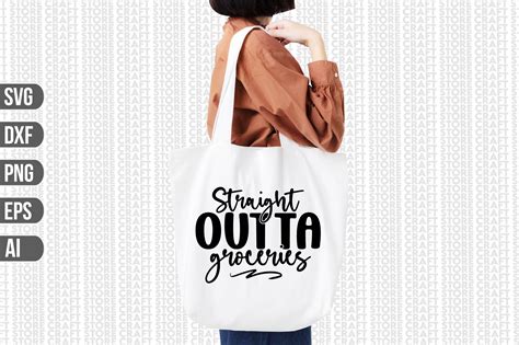 Straight Outta Groceries Svg Graphic By Craft Store · Creative Fabrica