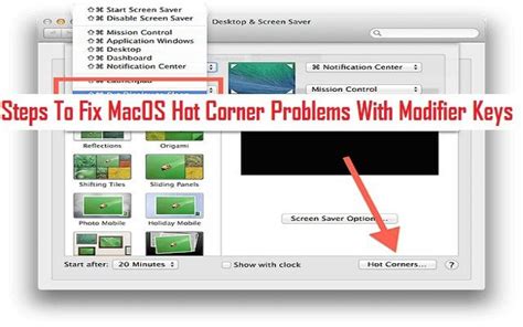 Fix Macos Hot Corner Problems With Modifier Keys Rmacos