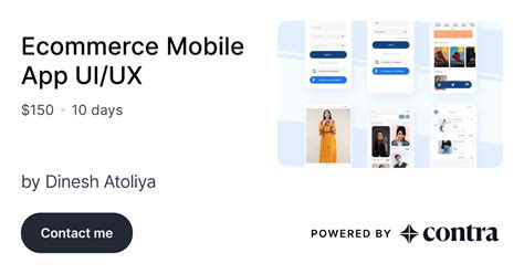Ecommerce Mobile App Uiux By Dinesh Atoliya