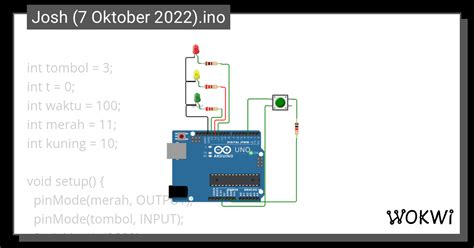 Josh Oktober Ino Wokwi ESP STM Arduino Simulator