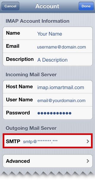 Imap Support Services IPhone IPad Email Setup Guide
