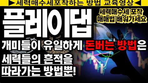 플레이댑 이번 기회를 놓치지마세요플레이댑코인플레이댑전망플레이댑목표가플레이댑호재단타코인추천매매법플레이댑 Youtube