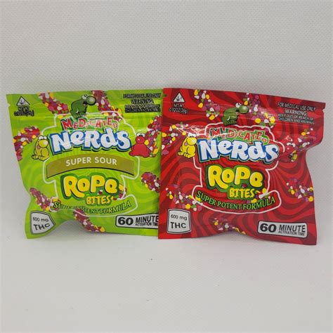 Nerds Medicated Rope Bites 600mg Same Day Weed Delivery Vancouver