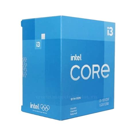 CPU INTEL CORE I3 10105F BOX | Vũ Trang Computer