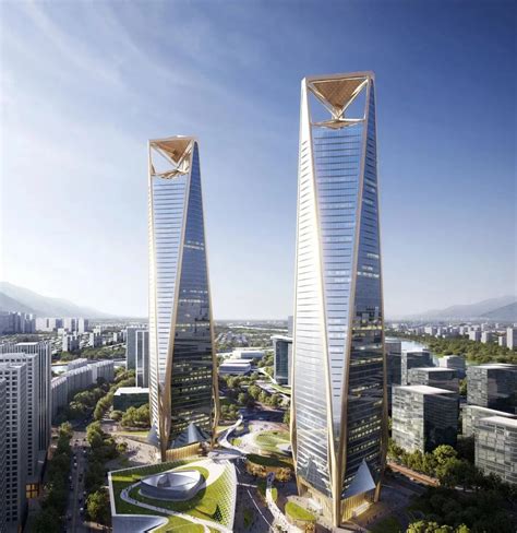 金华新地标多湖中央商务区超高层建筑群 房产资讯 房天下