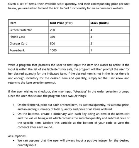 Solved Python Problem Please Make Sure You Follow The