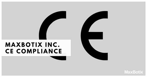 maxbotix inc ce compliance