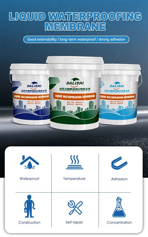 Dalishi Liquid Waterproofing Membrane Durable And Efficient