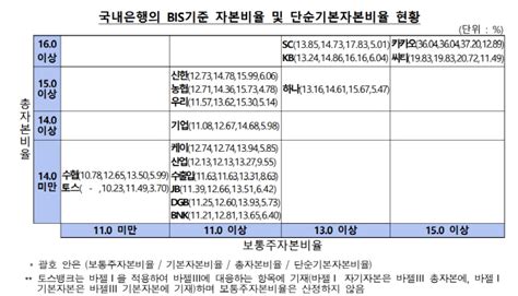 국내은행 결산배당에도 환율하락 영향에 자본비율 개선 네이트 뉴스
