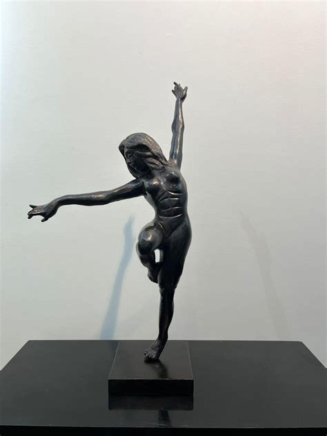 Vernika Singh The Acrobat Aluminium By Contemporary Indian Artist