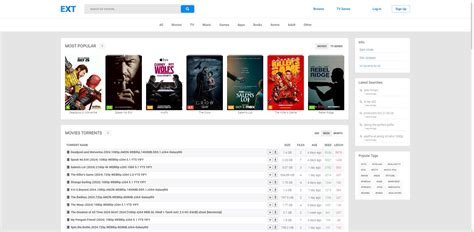 EXT Torrents Torrent Search Engine Aggregator AlternativeTo