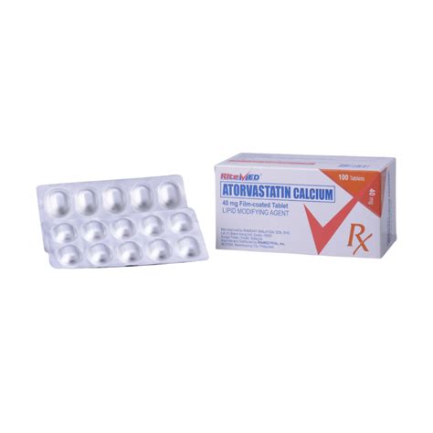 Rm Atorvastatin 40mg Tab Ritemed Ehealth