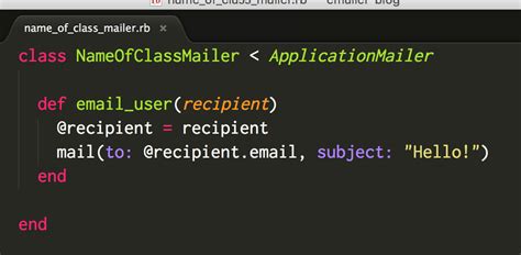 Setting Up And Using Ruby On Rails Basic Mailer Functionality By Tim